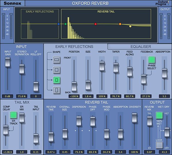 Sonnox Oxford Reverb | Sweetspot Music Mark!
