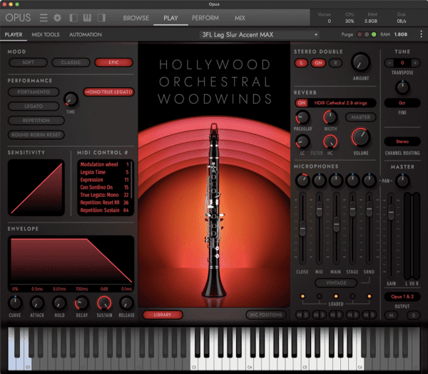 East West Hollywood Orchestra Opus Edition │ Diamond | Sweetspot Music ...